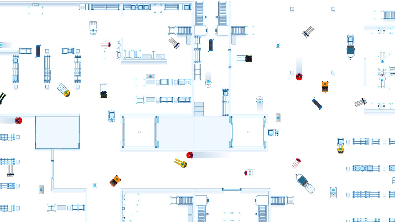 ANT server AGV/AMR Fleet Manager by BlueBotics